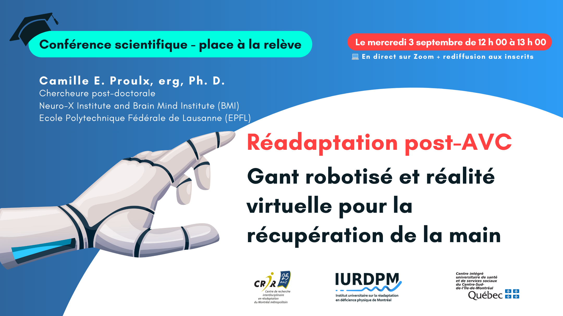 Réadaptation Post-AVC: Gant robotisé et réalité virtuelle pour la récupération de la main ...